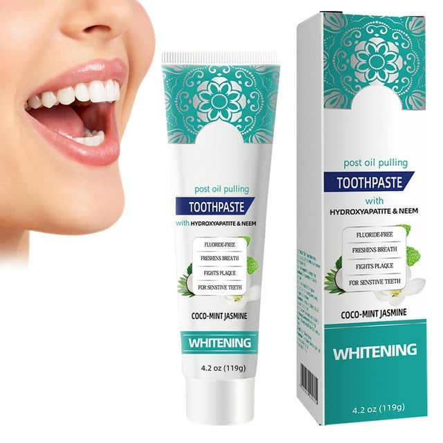 Toothpaste Deals! Bradem 2024 Latest Model Hydroxyapatite Fluoride ...