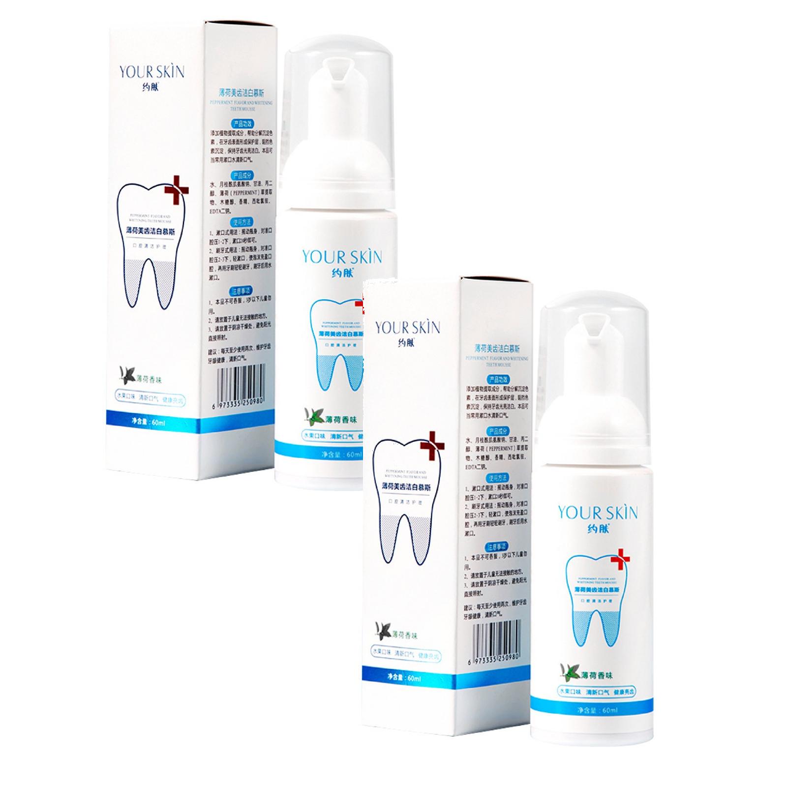 -Toothpaste, Deep Cleansing Foam, Toothpaste, Tooth , Fresh Mouth 60ml ...