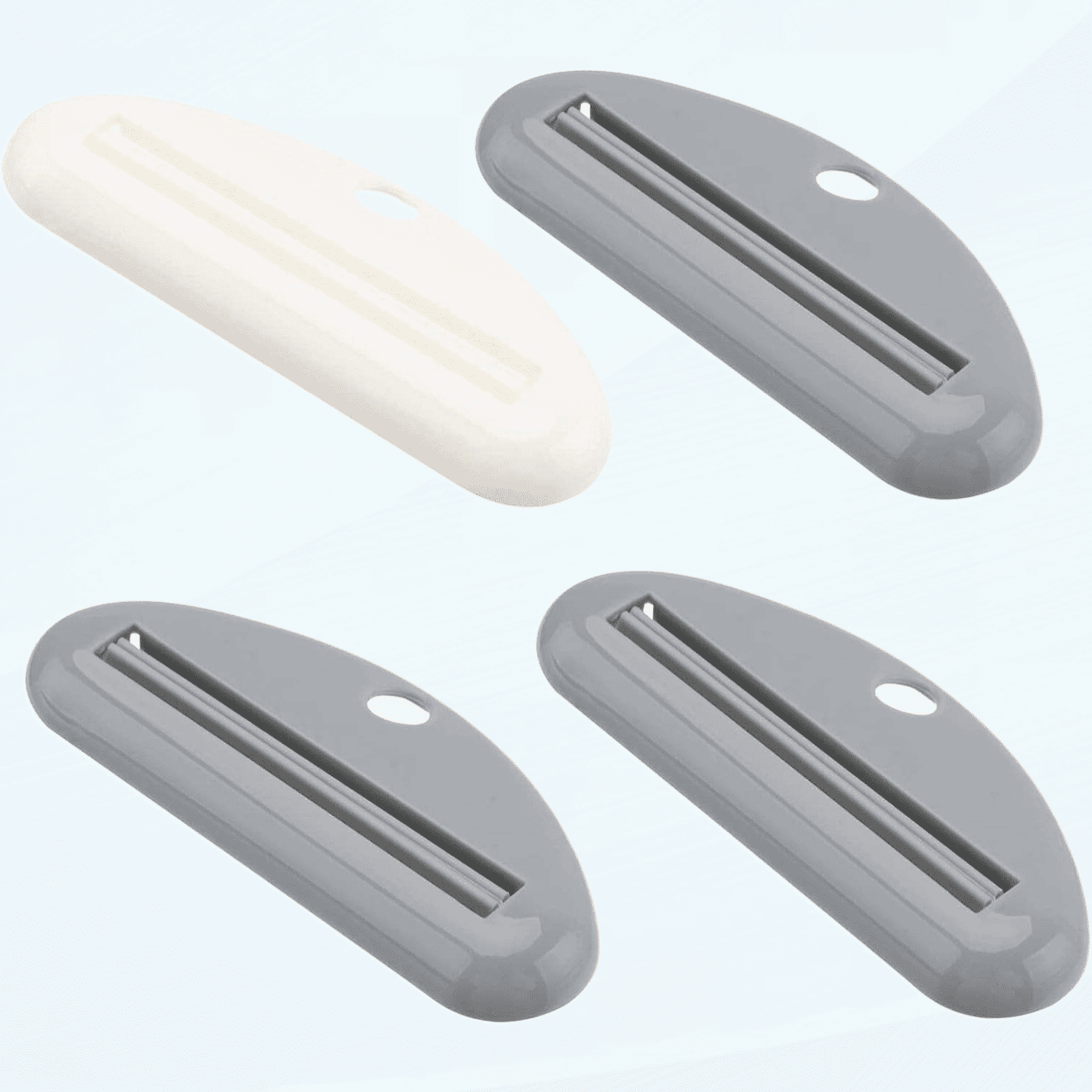 Toothpaste Dispenser Toothpaste Tube Roller Squeezer 4pcs Toothpaste ...