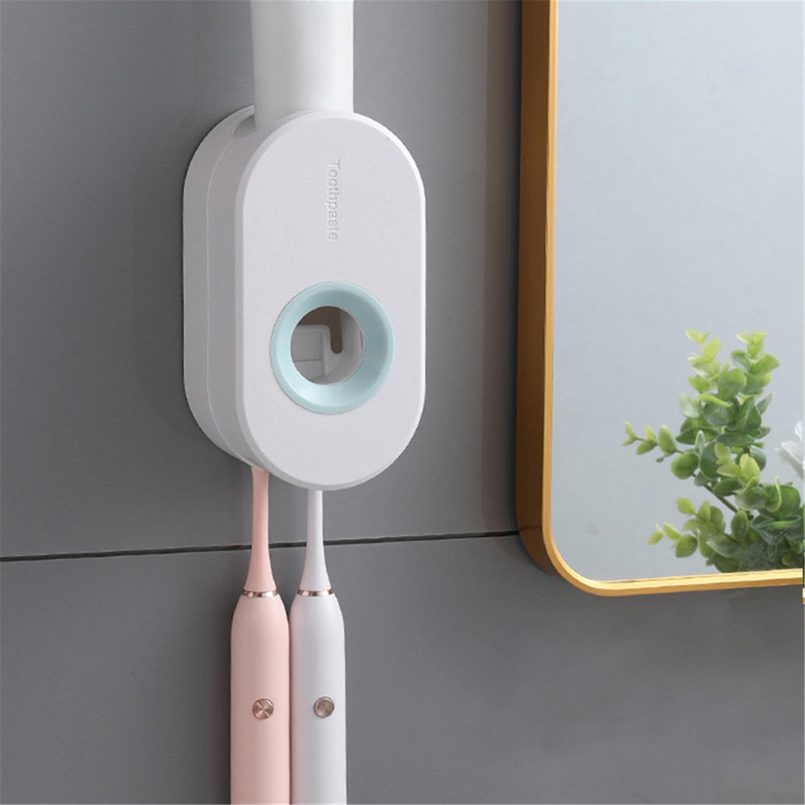 Toothpaste Dispenser Wall Mounted By Aminojy Automatic Toothpaste ...