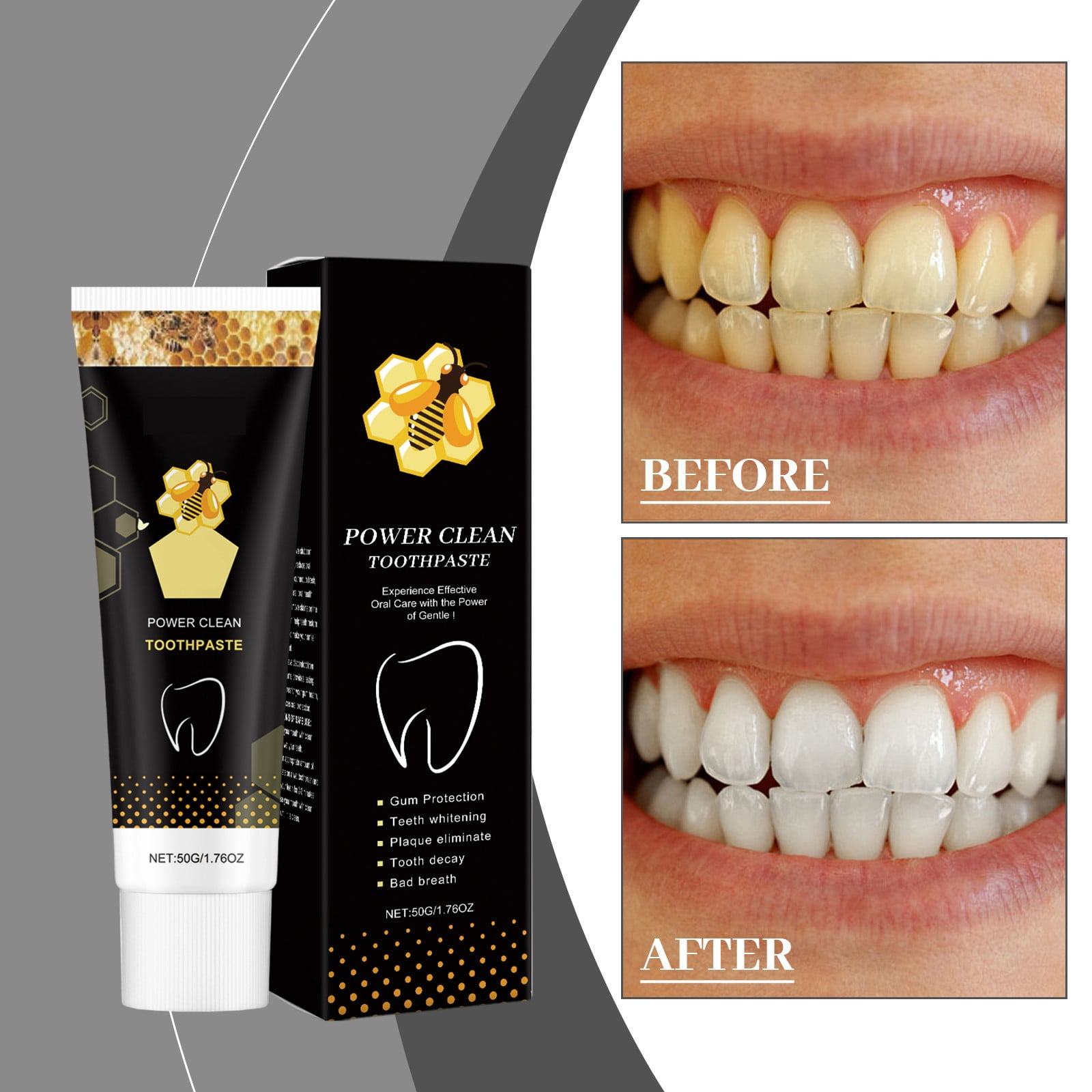 Toothpaste For Deep Cleaning, Teeth Care, Brightening, Warming, And ...