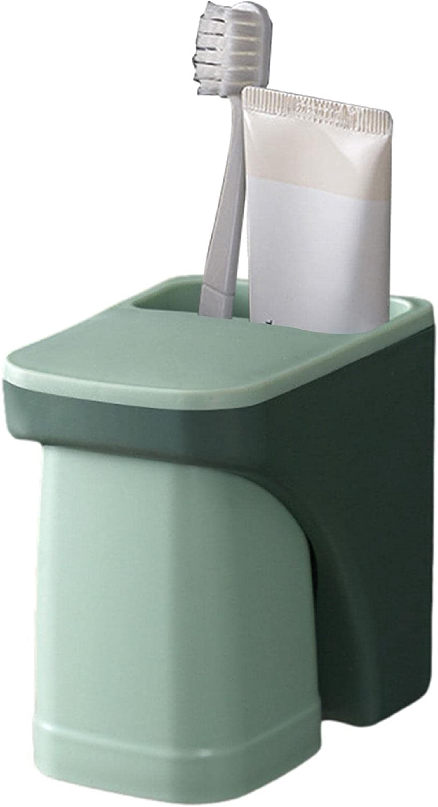 Toothpaste Holder, Single Toothbrush Holder Wall Mounted Bathroom ...