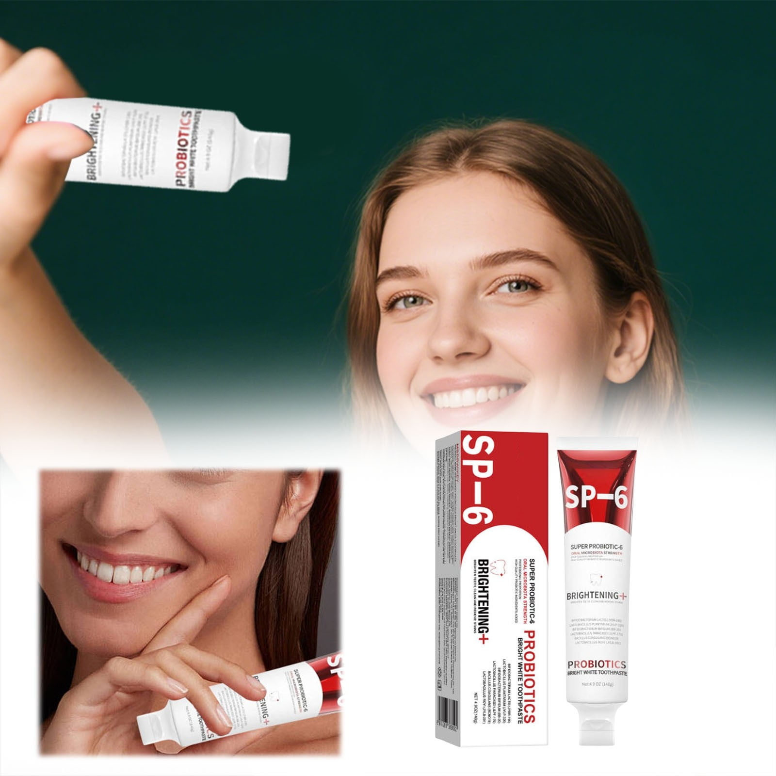 Toothpaste Probiotic Toothpaste For Stain Removal & Fresh Breath ...