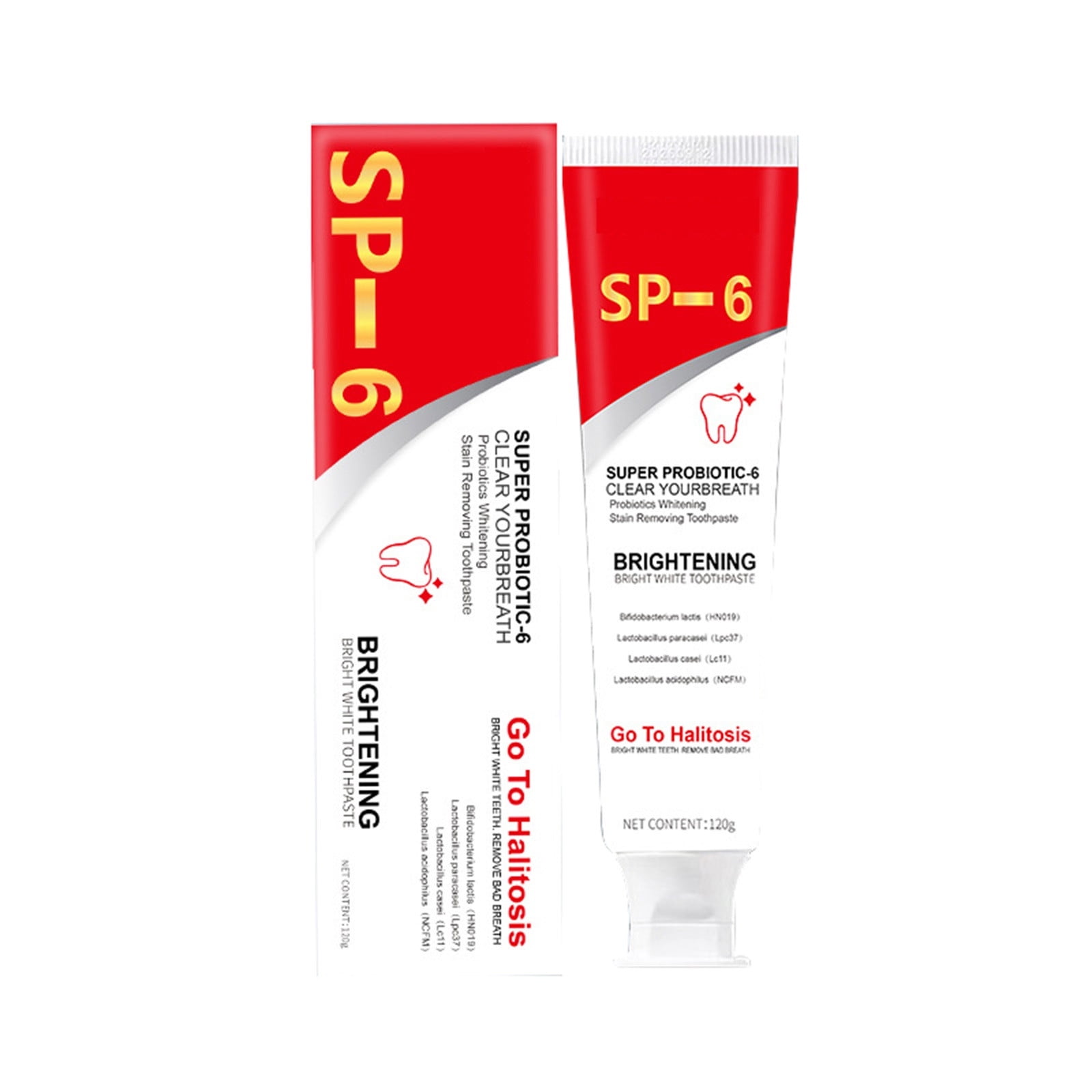 Toothpaste Sp-6 Brightening Toothpaste With Super Probiotic-6 For Fresh ...