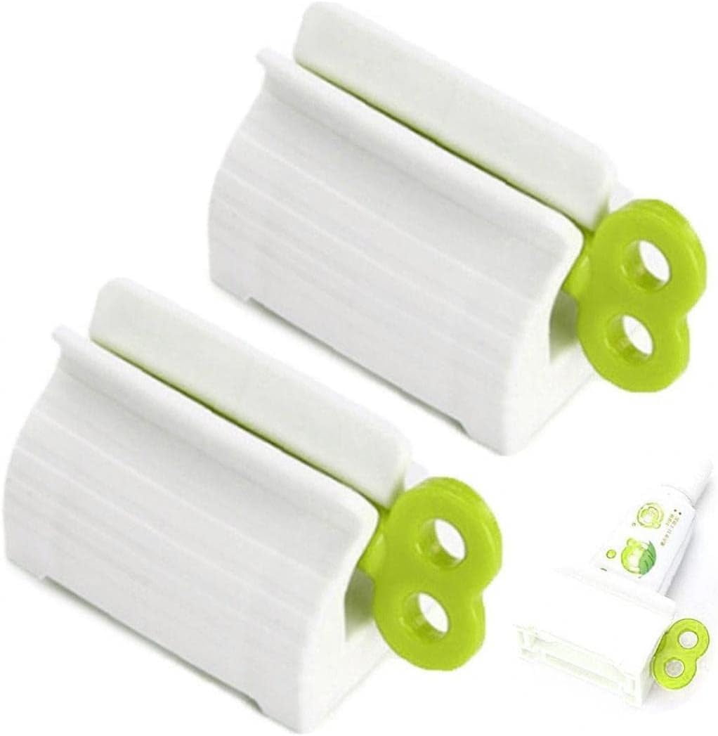 Toothpaste Squeezer 2pcs Rolling Tube Toothpaste Dispenser with Handles ...