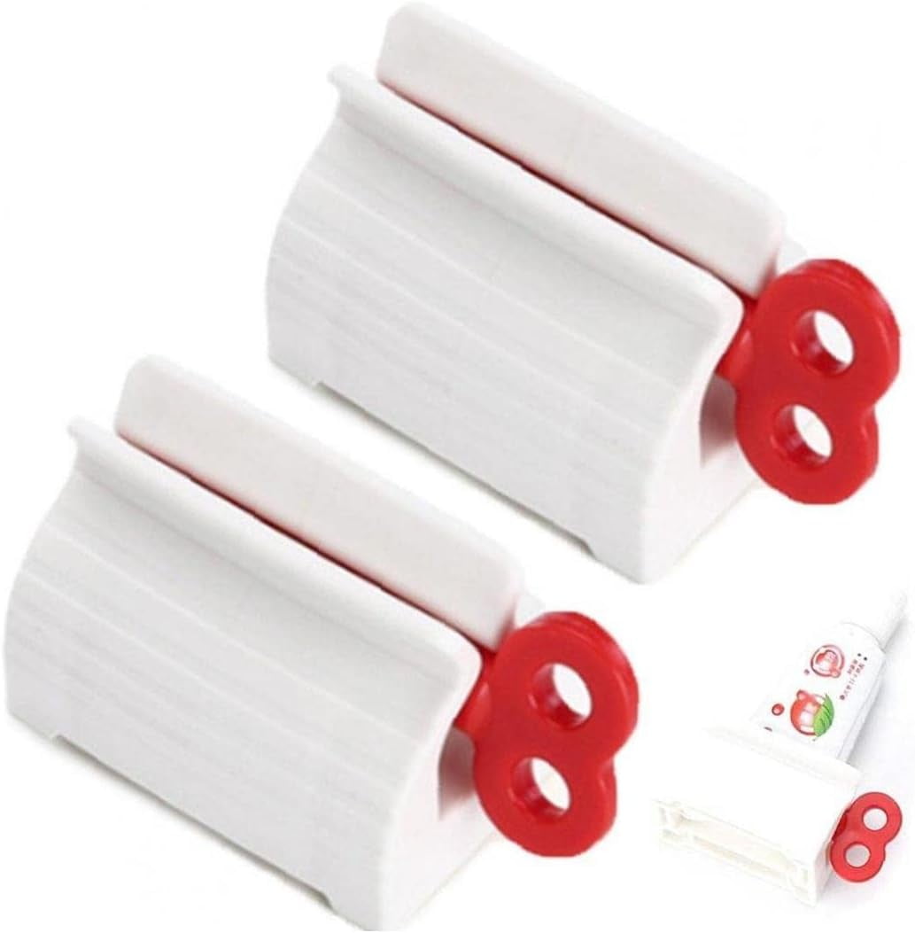 Toothpaste Squeezer 2pcs Rolling Tube Toothpaste Dispenser with Handles ...