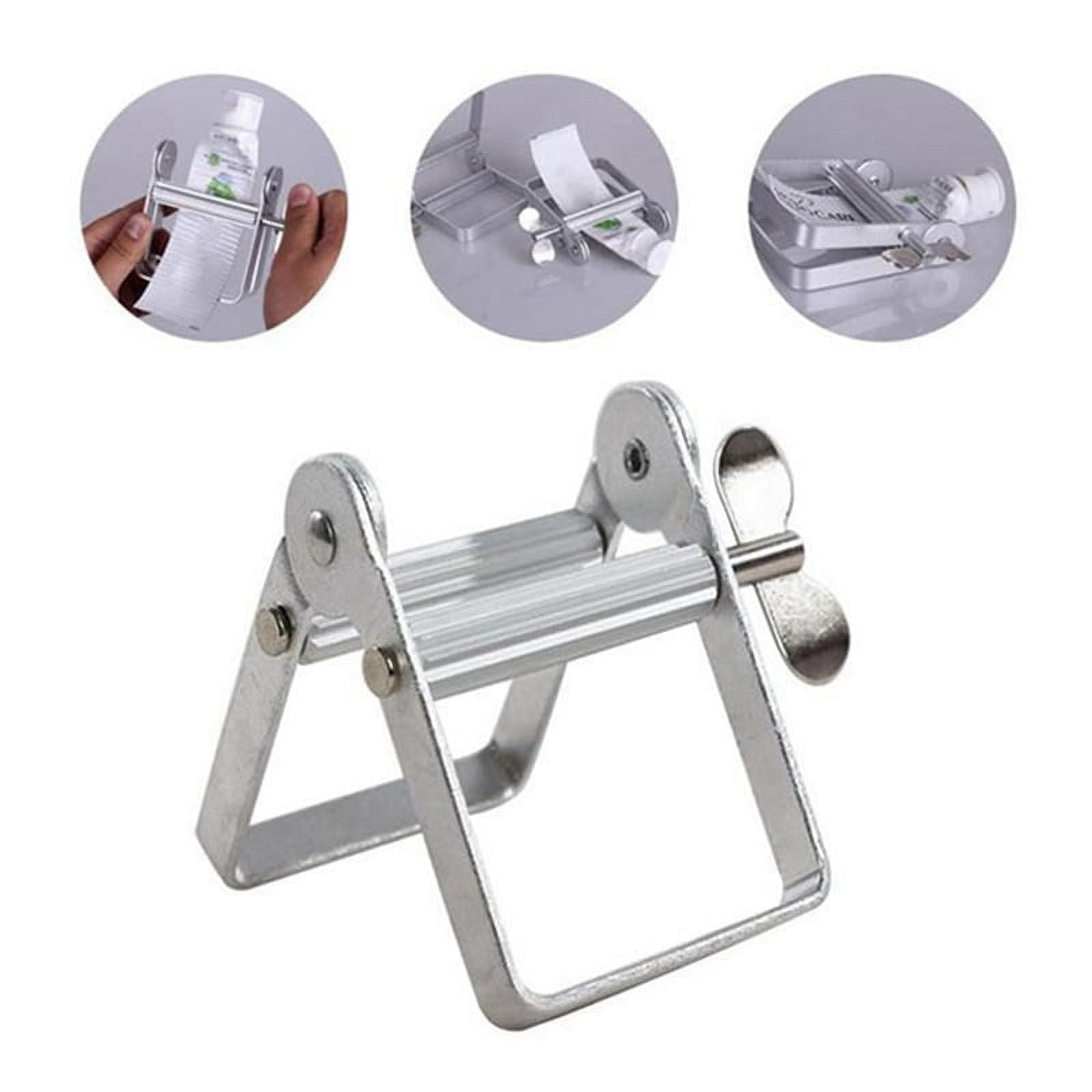 Toothpaste Squeezer, Metal Tube Roller, Rotating Toothpaste Dispenser ...
