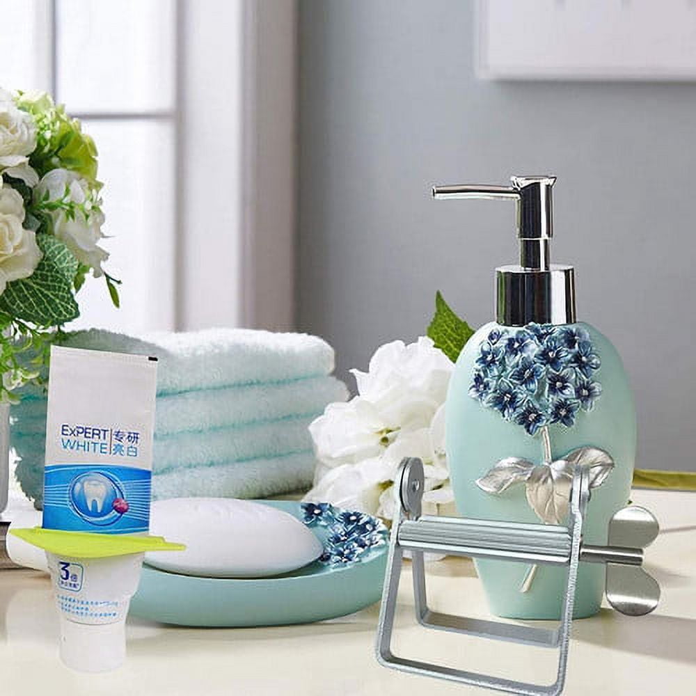 Toothpaste Squeezer Tool Dispenser Metal Paint Tube Wringer Hand Roller ...