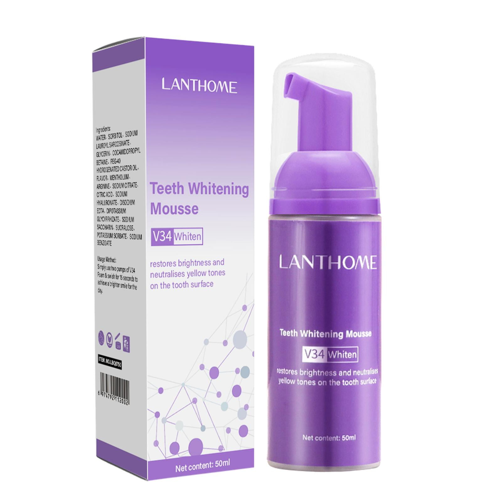 Toothpaste Tooth Whiting Foam Fresh Breath Stain Removal Mousse Tth ...