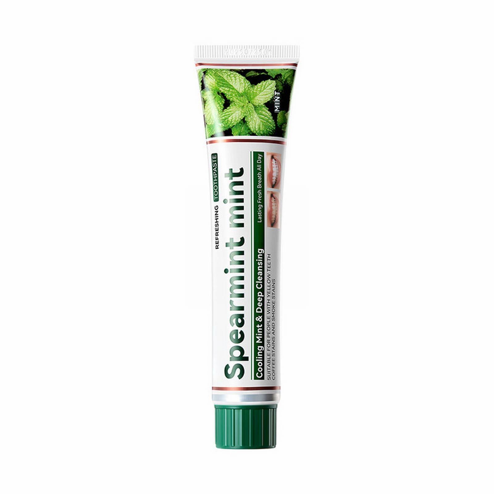 Toothpaste Toothpaste Mint Flavor Aluminum Tube With Bioplastic Cap And ...