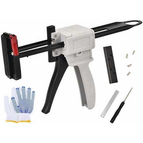 Toothpaste Tube Glue Gun, Tube Squeezing Machine Dispenser Glue Gun ...