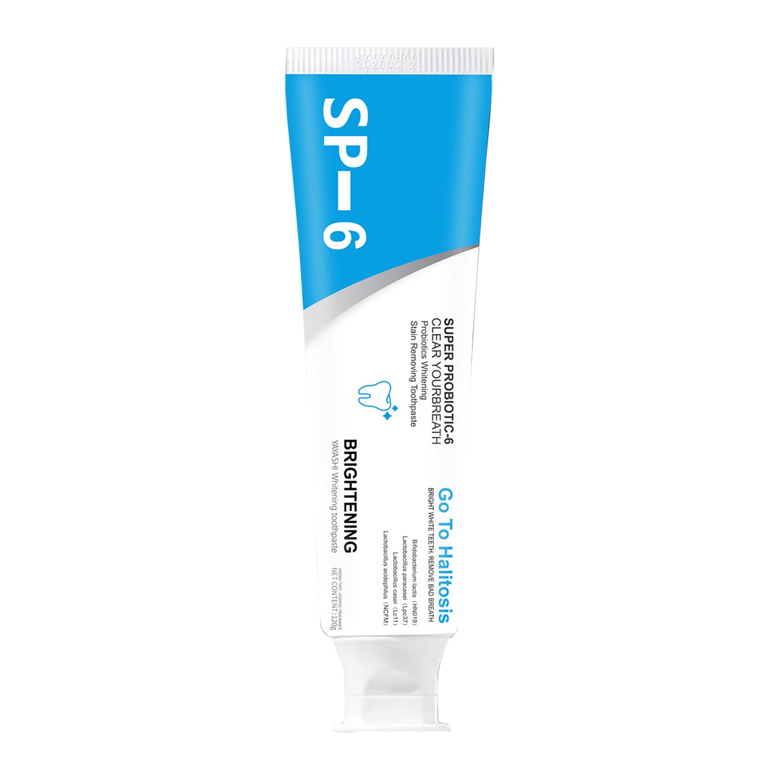 Toothpaste White Toothpaste Sp 6 Toothpaste Super Probiotic 6 ...