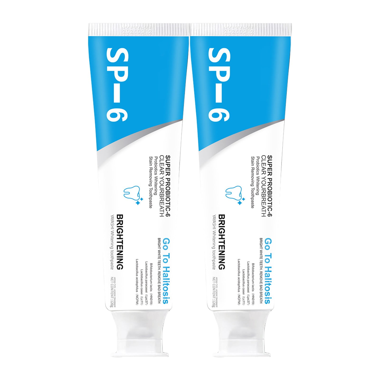 Toothpaste White Toothpaste Sp 6 Toothpaste Super Probiotic 6 ...