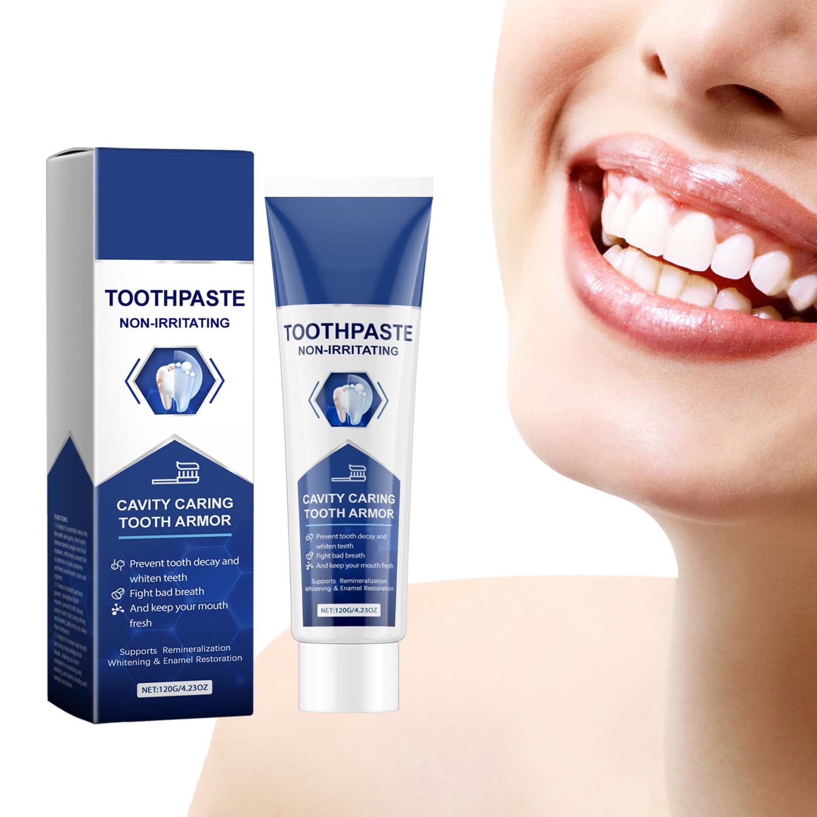 Toothpaste for Anti-Tooth Decay, Whitening, and Gum Protection ...