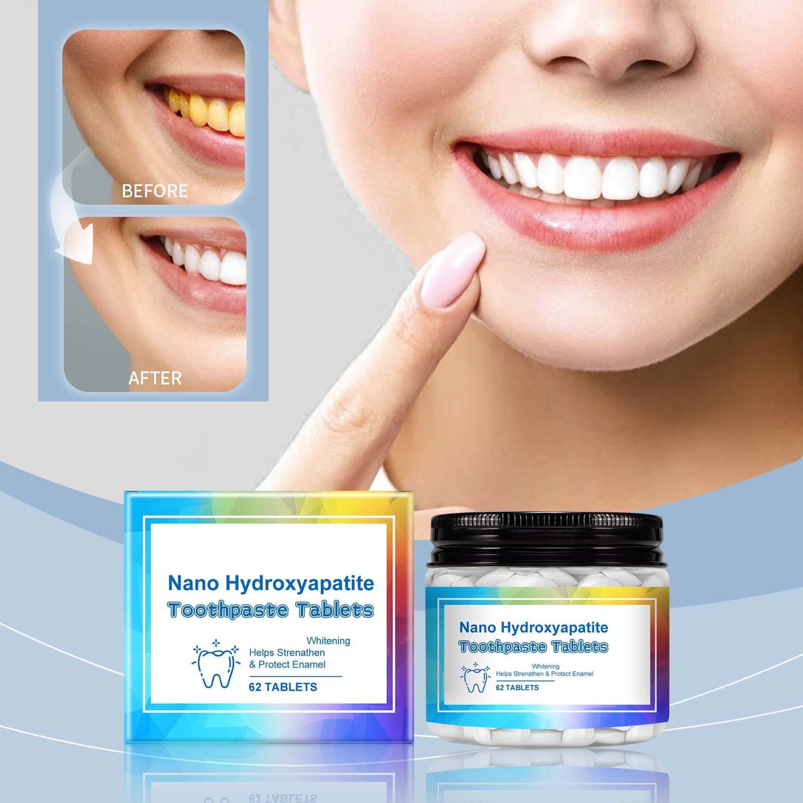 Toothpastes Tablets Whiten Teeth Stains Stains Amino Breath Freshening ...