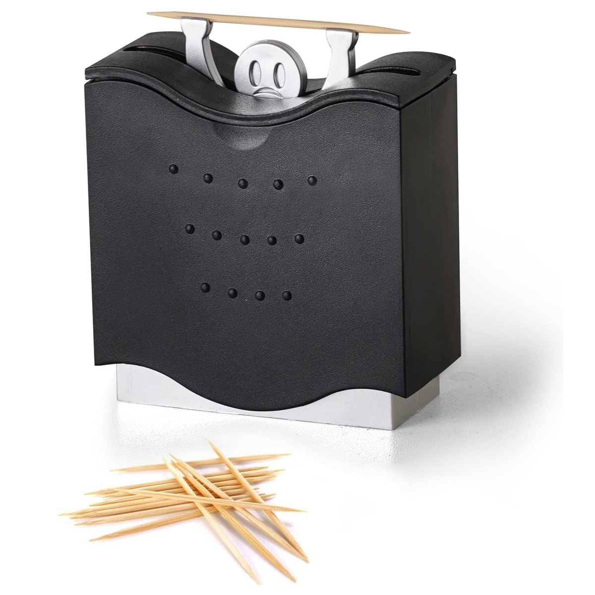 Toothpick Dispenser with Modern Design, Automatic Ejection for ...