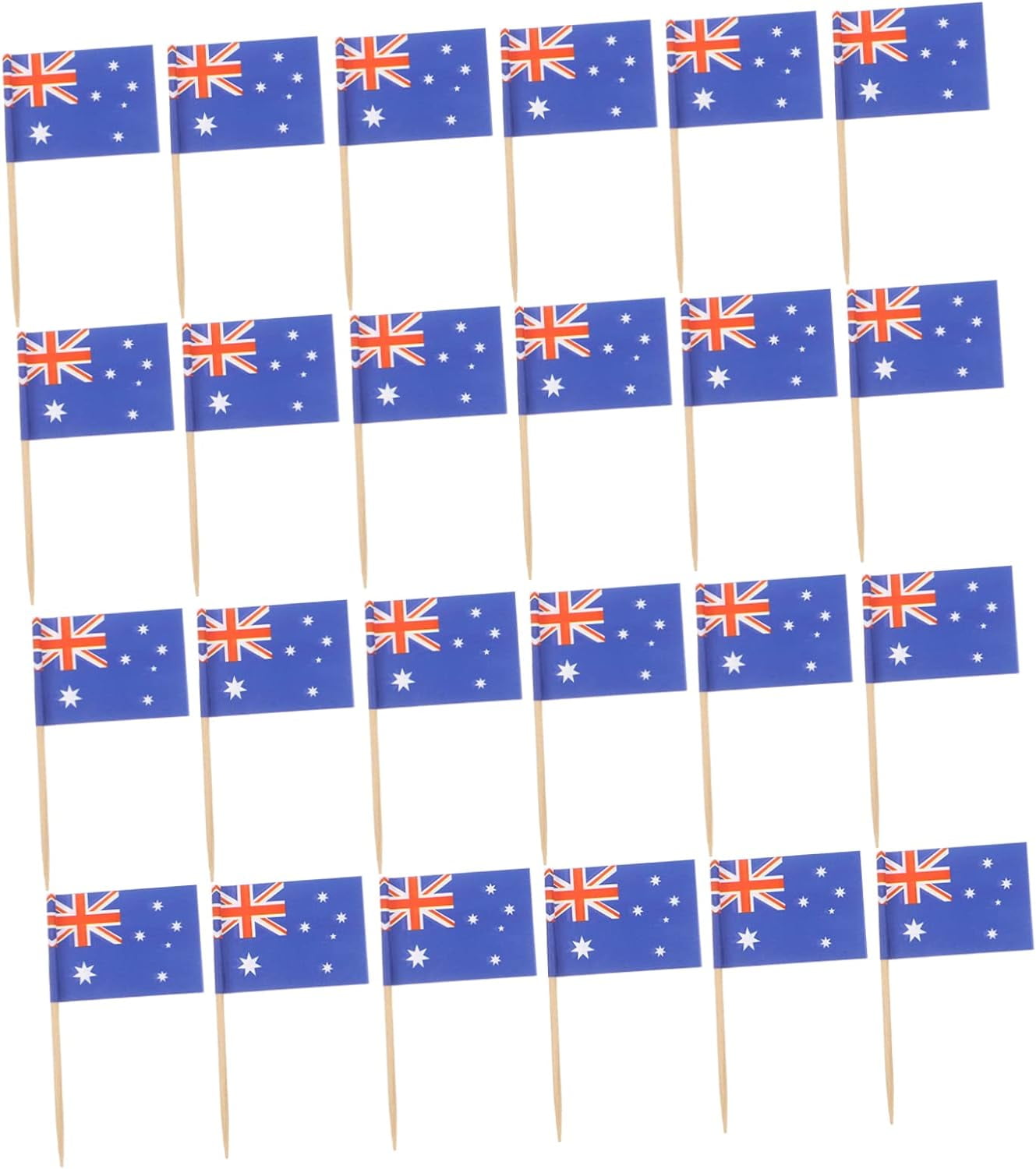 Toothpick Flags 100Pcs Flag Toothpicks Flags Cupcake Toppers Cake ...