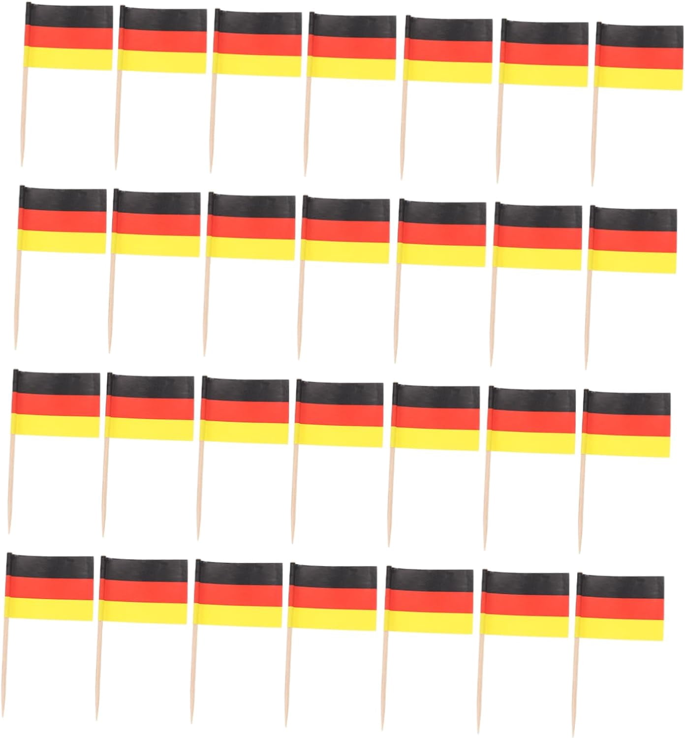 Toothpick Flags 100Pcs Flag Toothpicks Flags Cupcake Toppers Cake ...