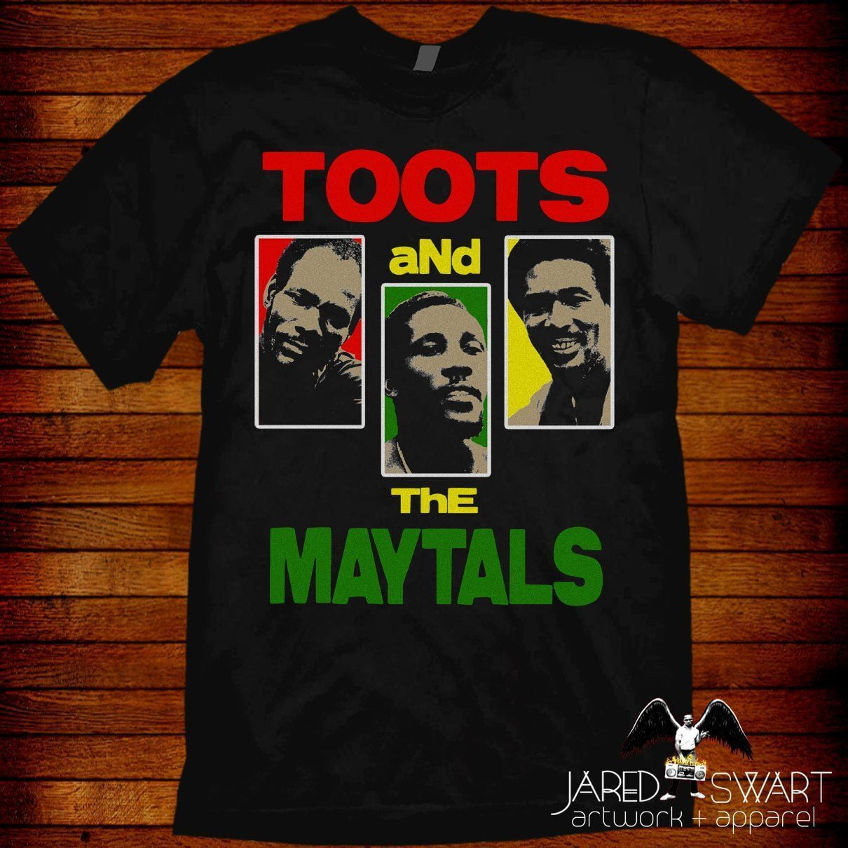 Toots and the Maytals T-shirt design by Jared Swart - Walmart.com