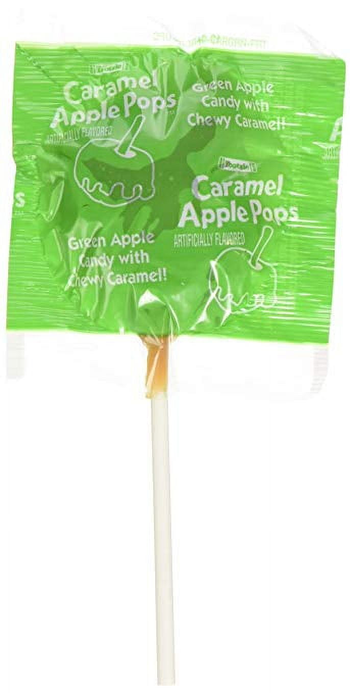 Tootsie Caramel Apple Pops Green Apple, Caramel Lollipop (Pack of 12 ...