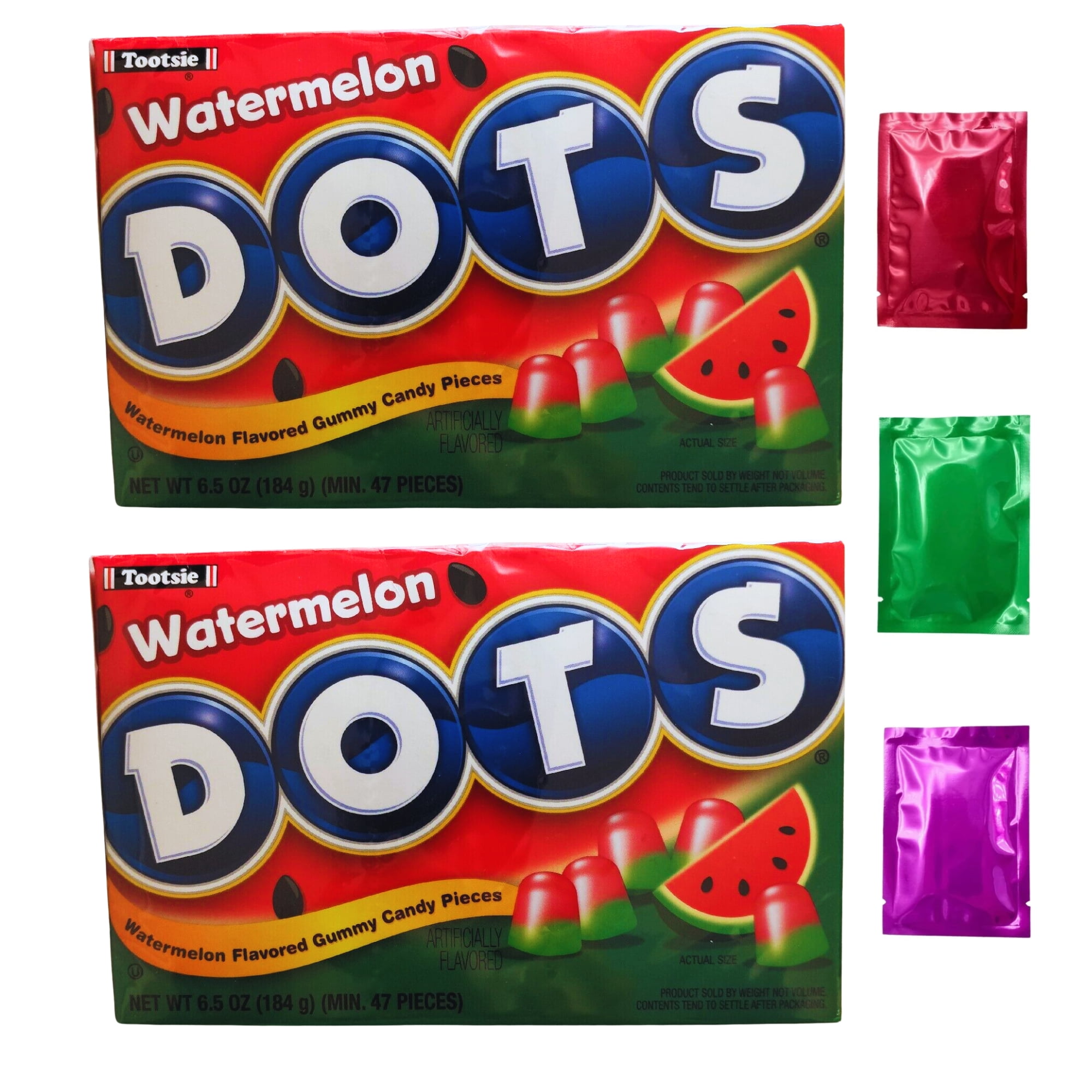 Tootsie Dots Watermelon Gummy Candy, Gumdrops, Birthday Christmas ...