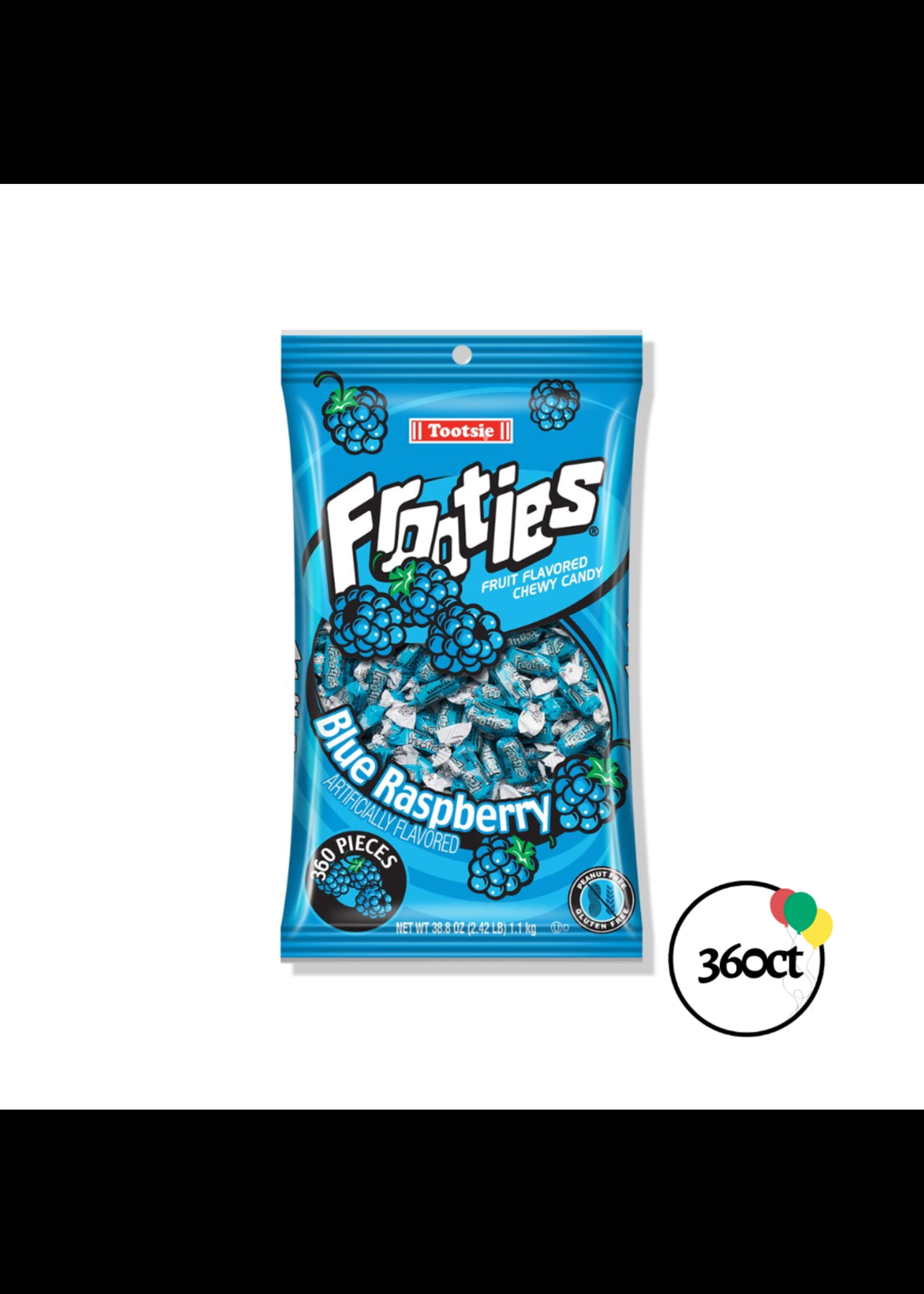 Tootsie Frooties Blue Raspberry 360 ct - Walmart.com