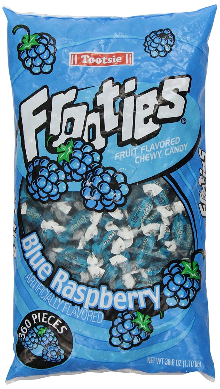 Tootsie Roll Frooties - Chewy Candy, Blue Raspberry Flavor, 38.8 oz Bag ...