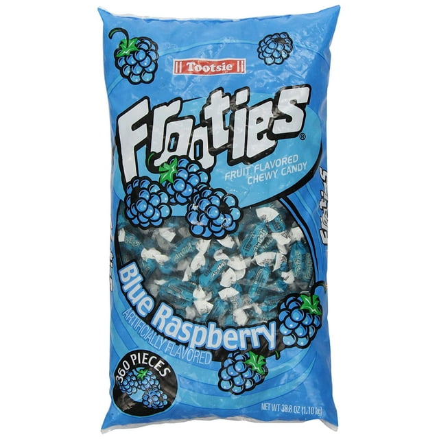Tootsie Roll Frooties - Chewy Candy, Blue Raspberry Flavor, 38.8 oz Bag ...