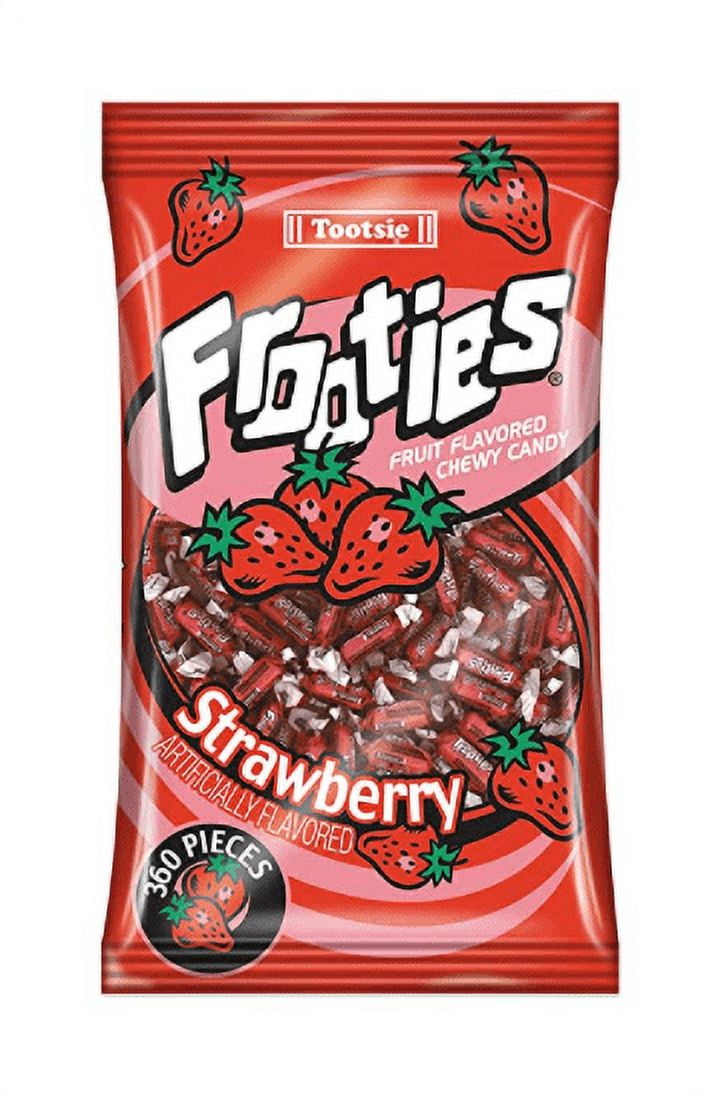 Tootsie Frooties - Strawberry, 38.8 oz bag (360 count)(two pack ...
