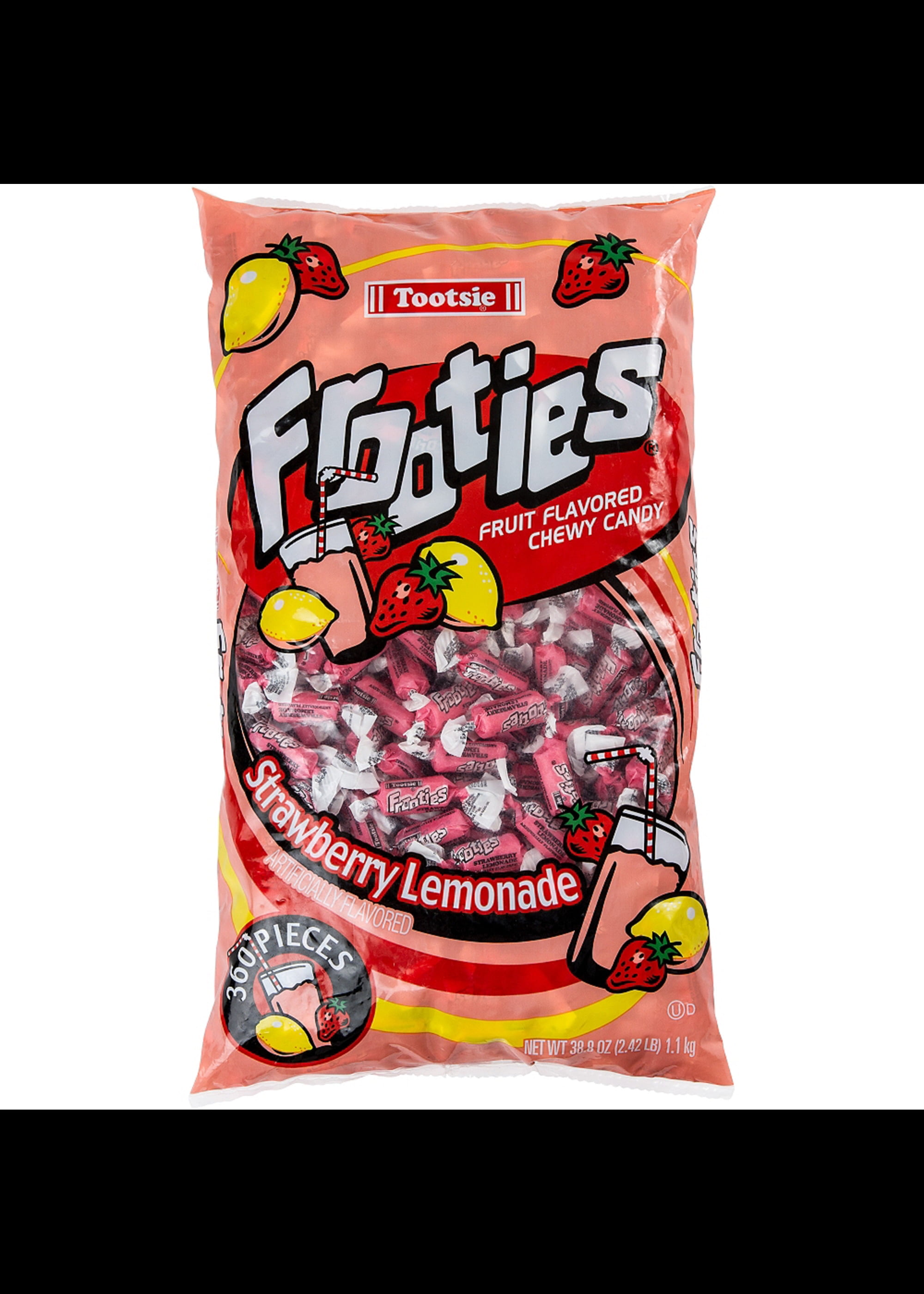 Tootsie Frooties Strawberry Lemonade 360 ct - Walmart.com