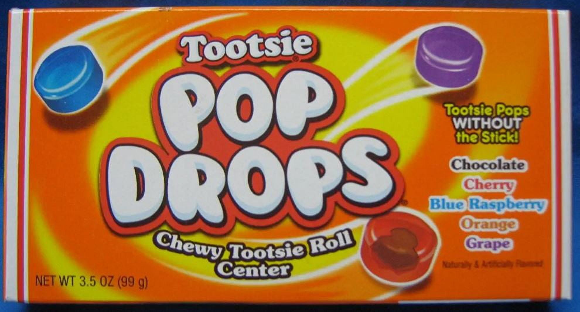 Tootsie Pop Drops Retro Candy Theater Box - 4 Boxes Pack - Walmart.com