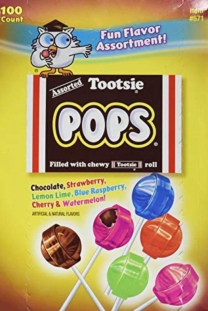 Tootsie Pops Fun Flavor Assortment 100 pops - Walmart.com