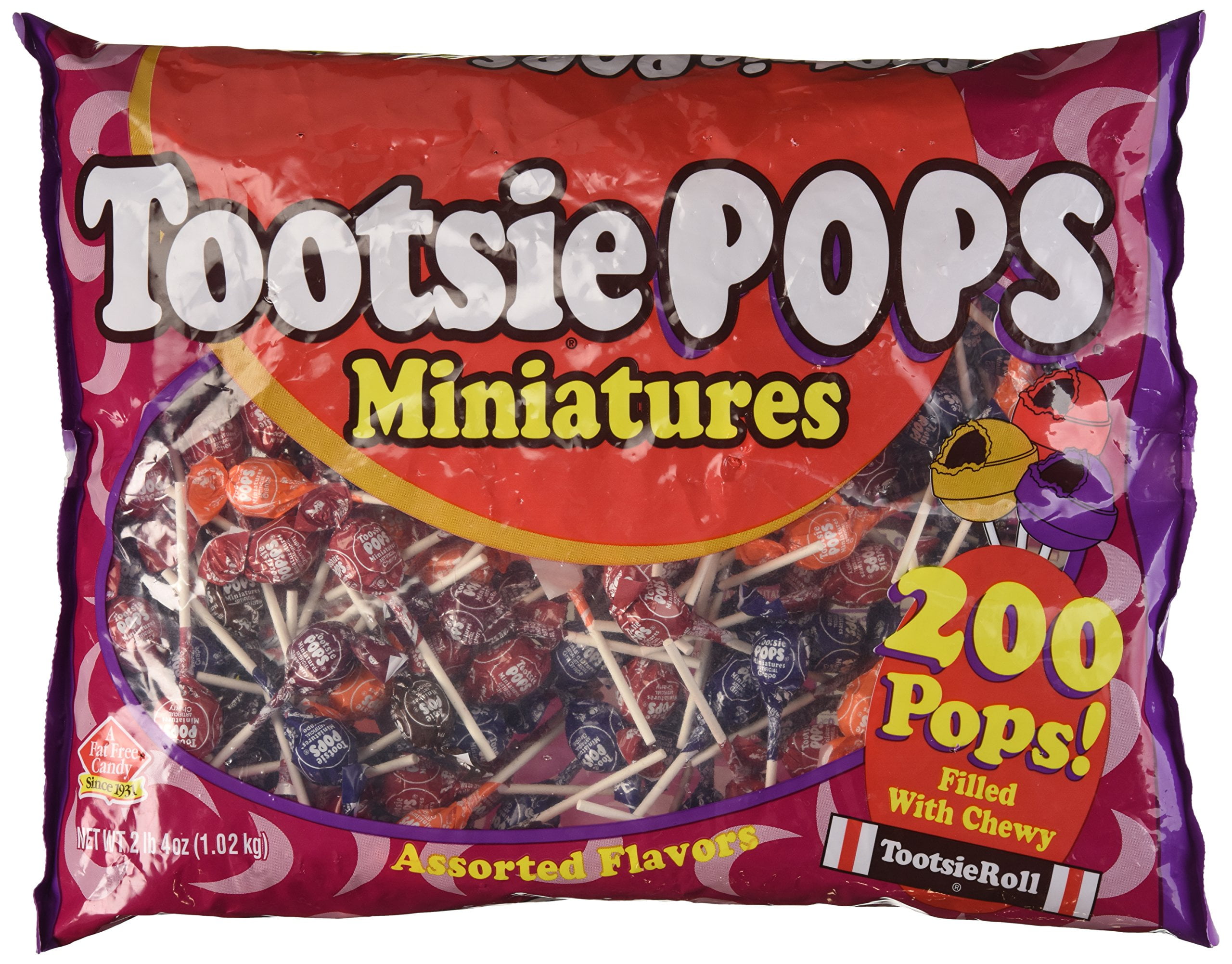Tootsie Pops Miniatures, 36 Oz. Bag - Walmart.com