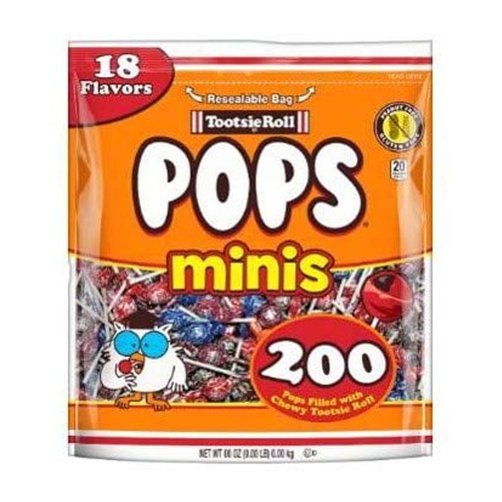 TOOTSIE ROLL Minis Watermelon Cherry Green Apple Variety Water Filled ...