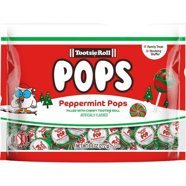 Tootsie Pops Peppermint Pops 9.6oz Bag - Walmart.com