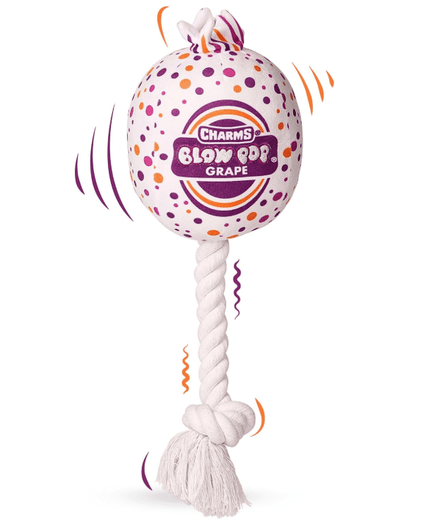 Tootsie Roll Blow Pop Plush & Rope Dog Toy 20'' Scented - Walmart.com