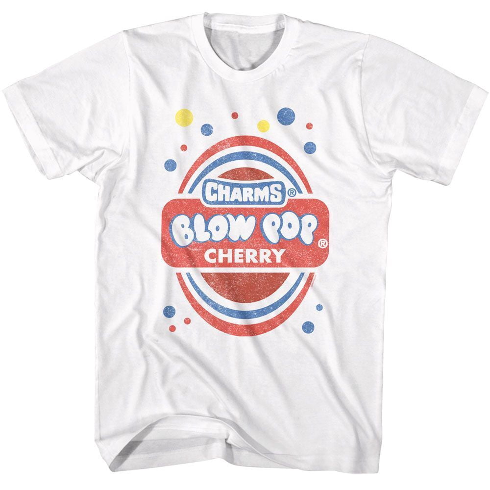 Tootsie Roll Cherry Wrapper Art White Brands Shirt - Walmart.com