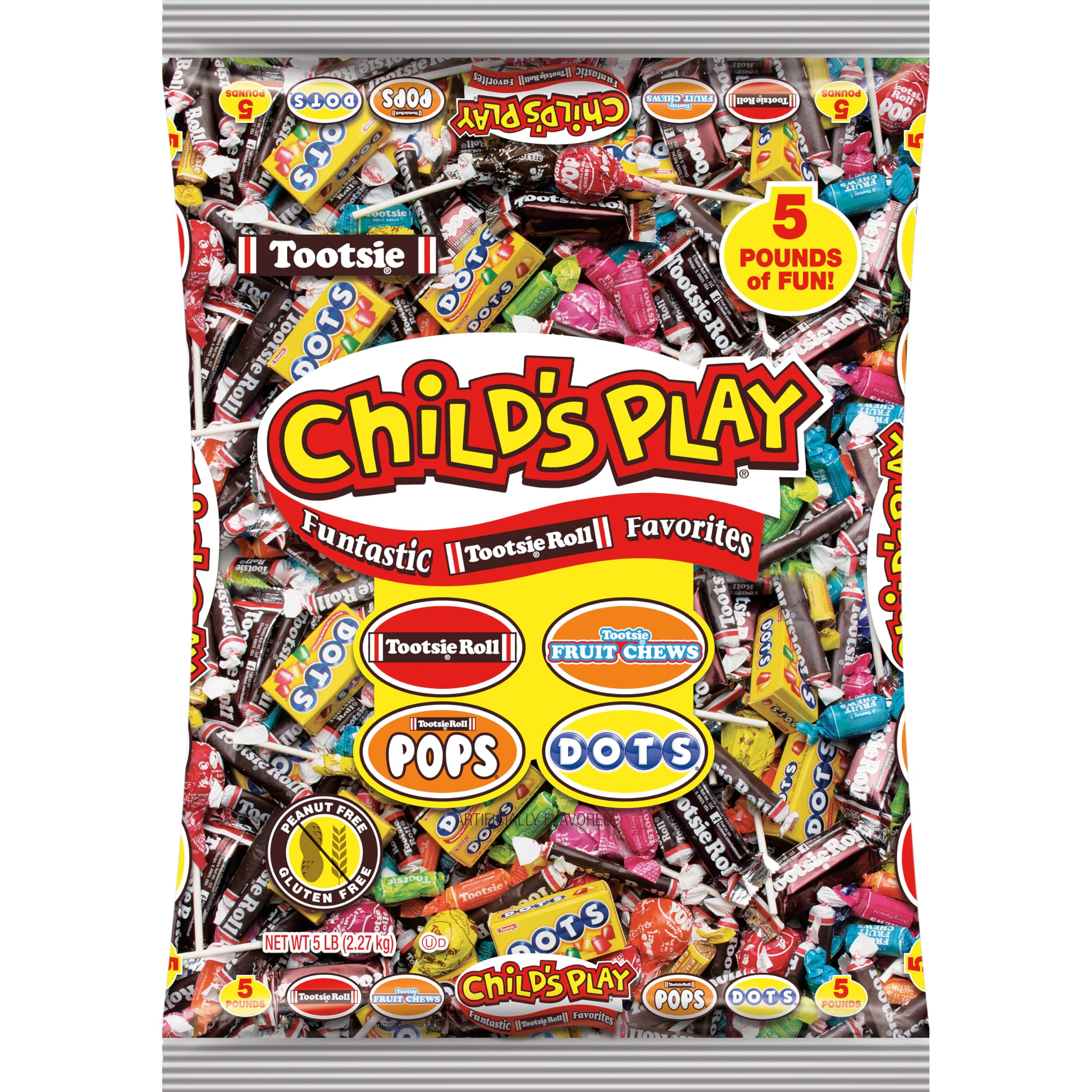 Tootsie Roll Child's FEV6 Play Candy Favorites with Bonus Mobile Game ...