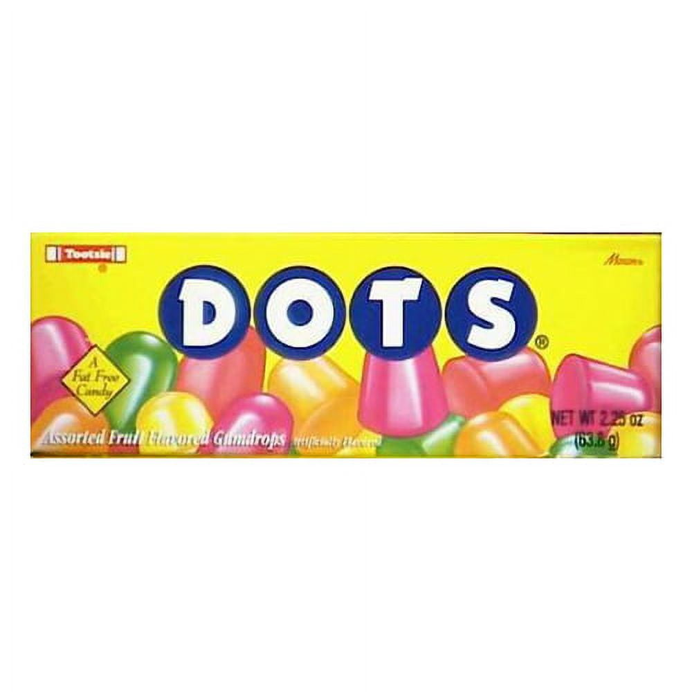 Tootsie Roll, Dots Original - 2.25 Oz Each X 24 Pieces - Walmart.com