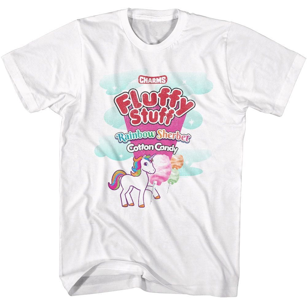 Tootsie Roll Fluffy Stuff Rainbow Sherbert Brands Shirt - Walmart.com