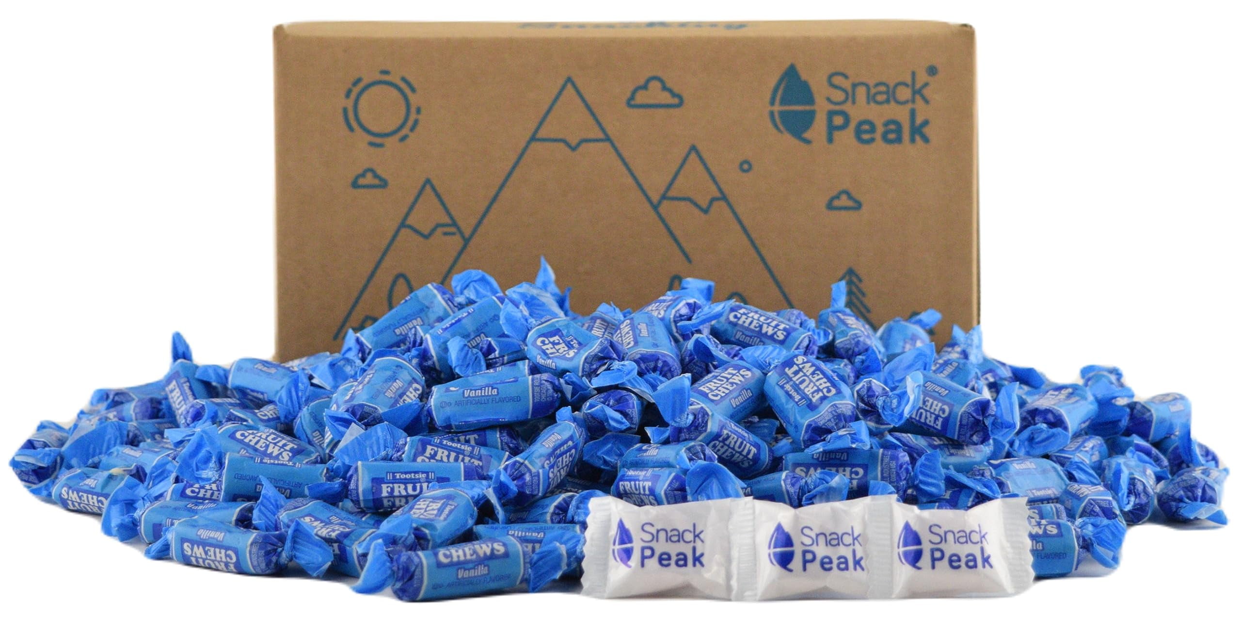 Tootsie Roll Fruit Chews Snack Peak Gift Box 3 lb - Walmart.com