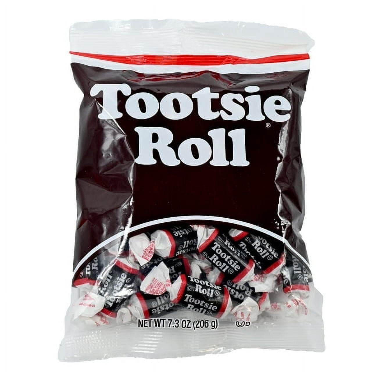 Tootsie Roll Midgees, Chocolate Candy Peg Bag, 7.3 oz (Pack of 1 ...