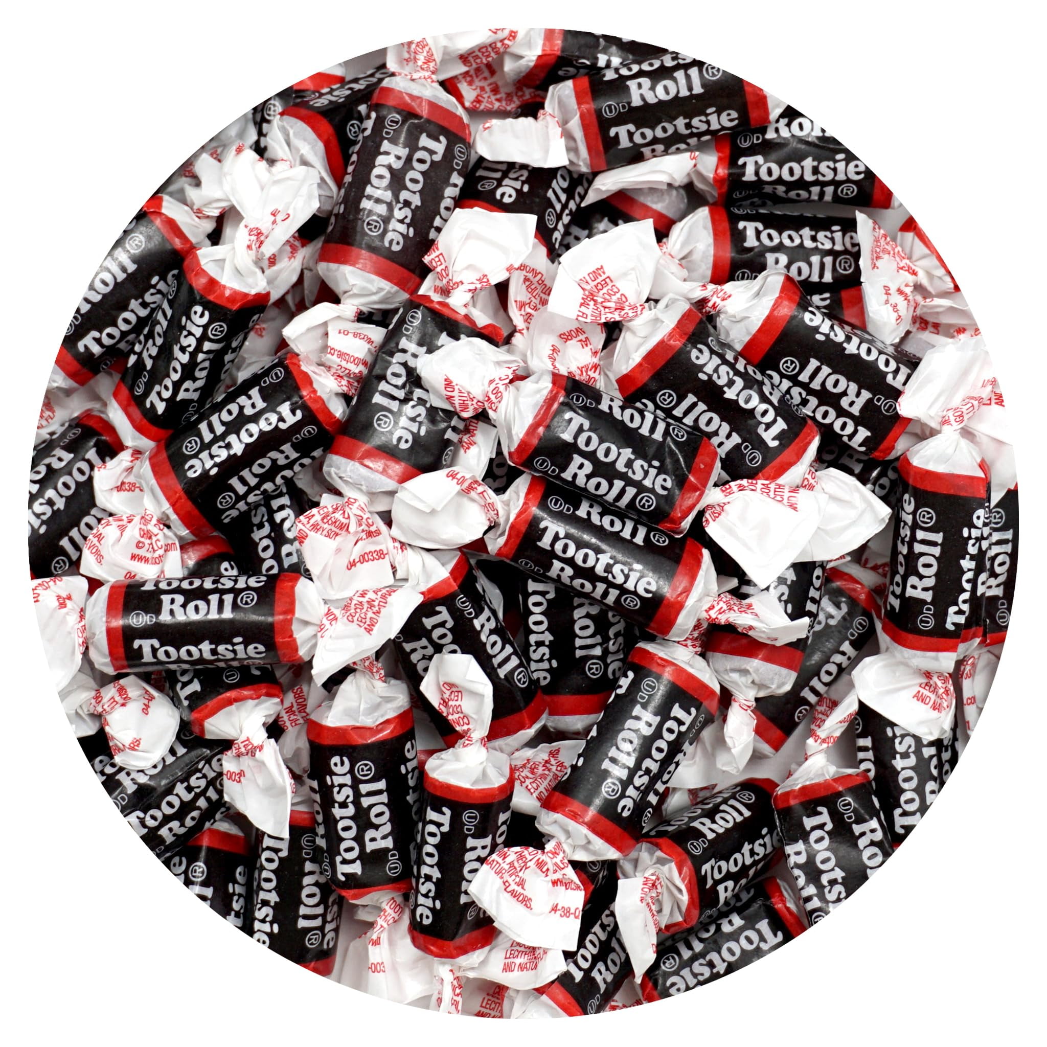 Tootsie Roll Midgees,TRDN 1lb Bulk Bag (Approx. 70 Pieces), Mini Chewy ...