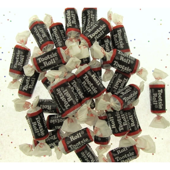 Tootsie Roll Original Chocolate Half Pound 8oz Chews Candy - Walmart.com