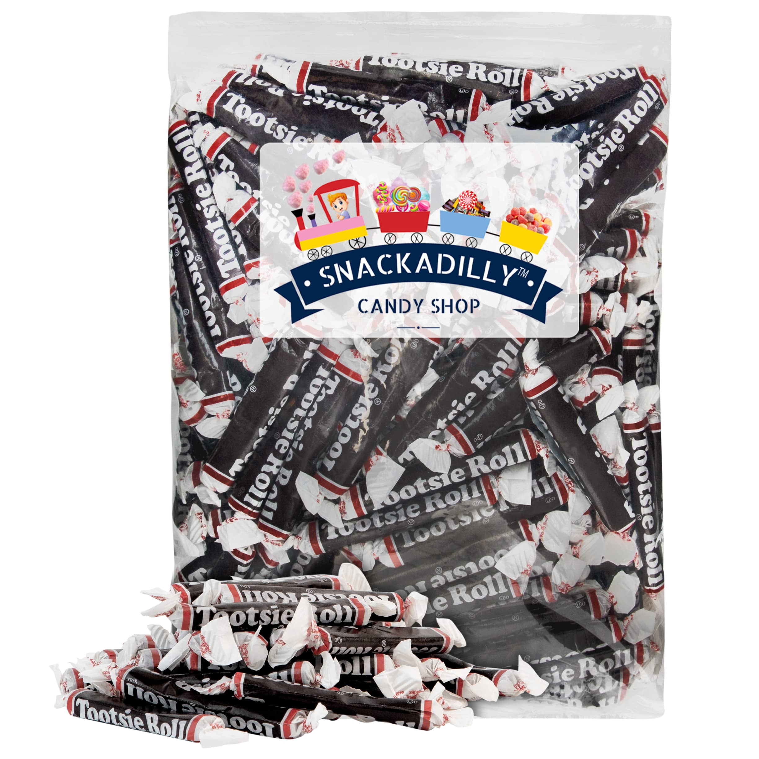 Tootsie Roll Original Chocolate Taffy Candy - VALUE SIZE 4.5 Lbs. (72 ...