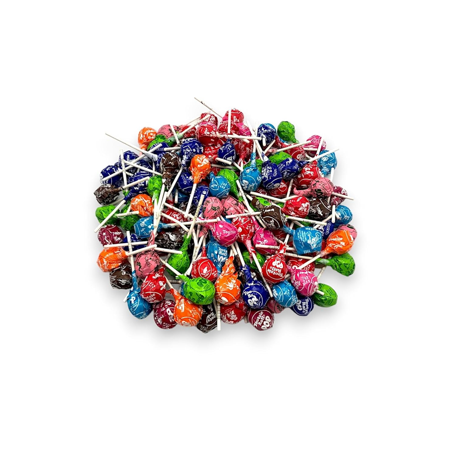 Tootsie Roll Pops-All 9 Assorted Fruit Flavors With Chocolate Center ...