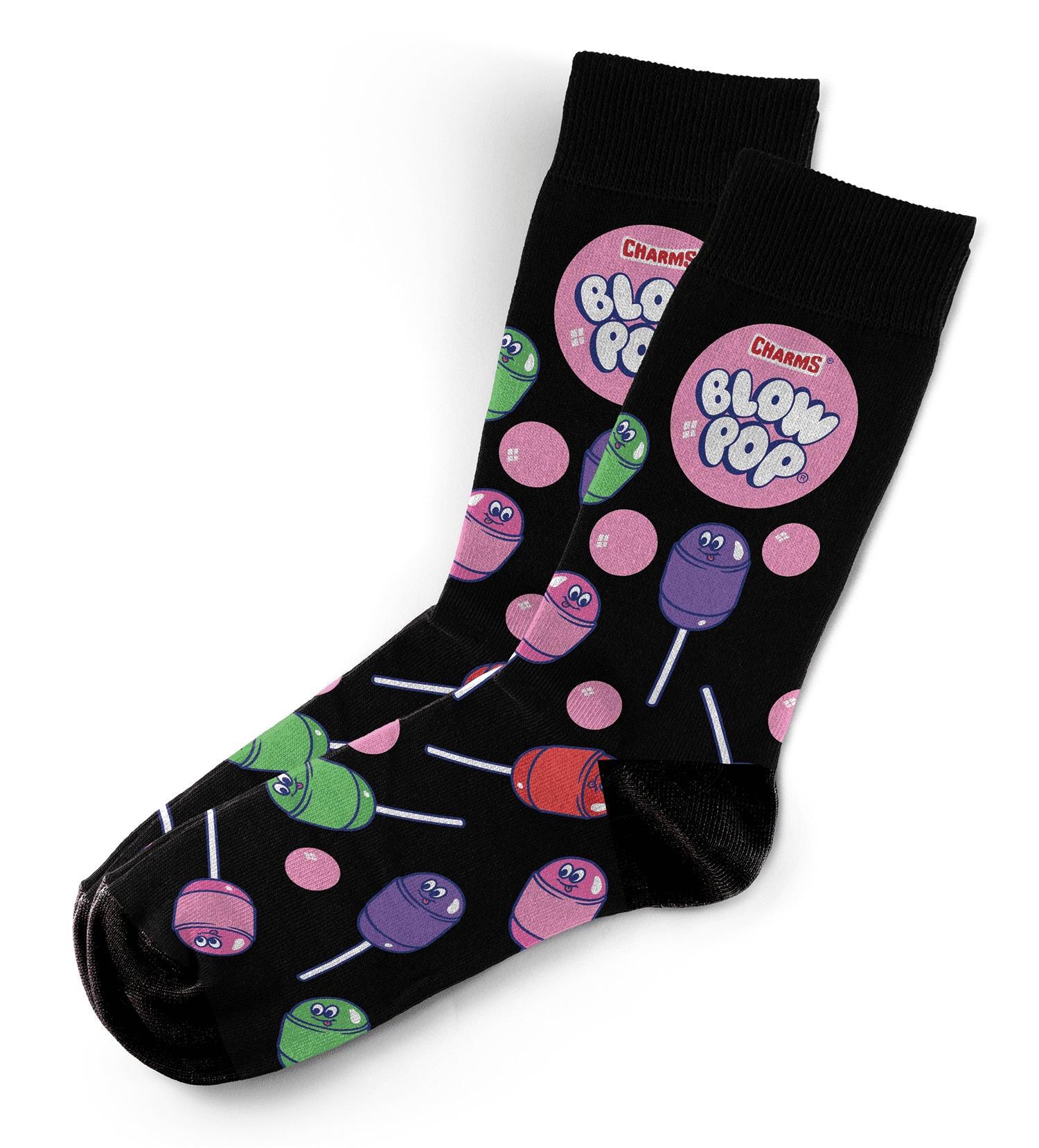 Tootsie Roll Socks - Funny Novelty Unisex Sock Set, Woven Art, Fun ...