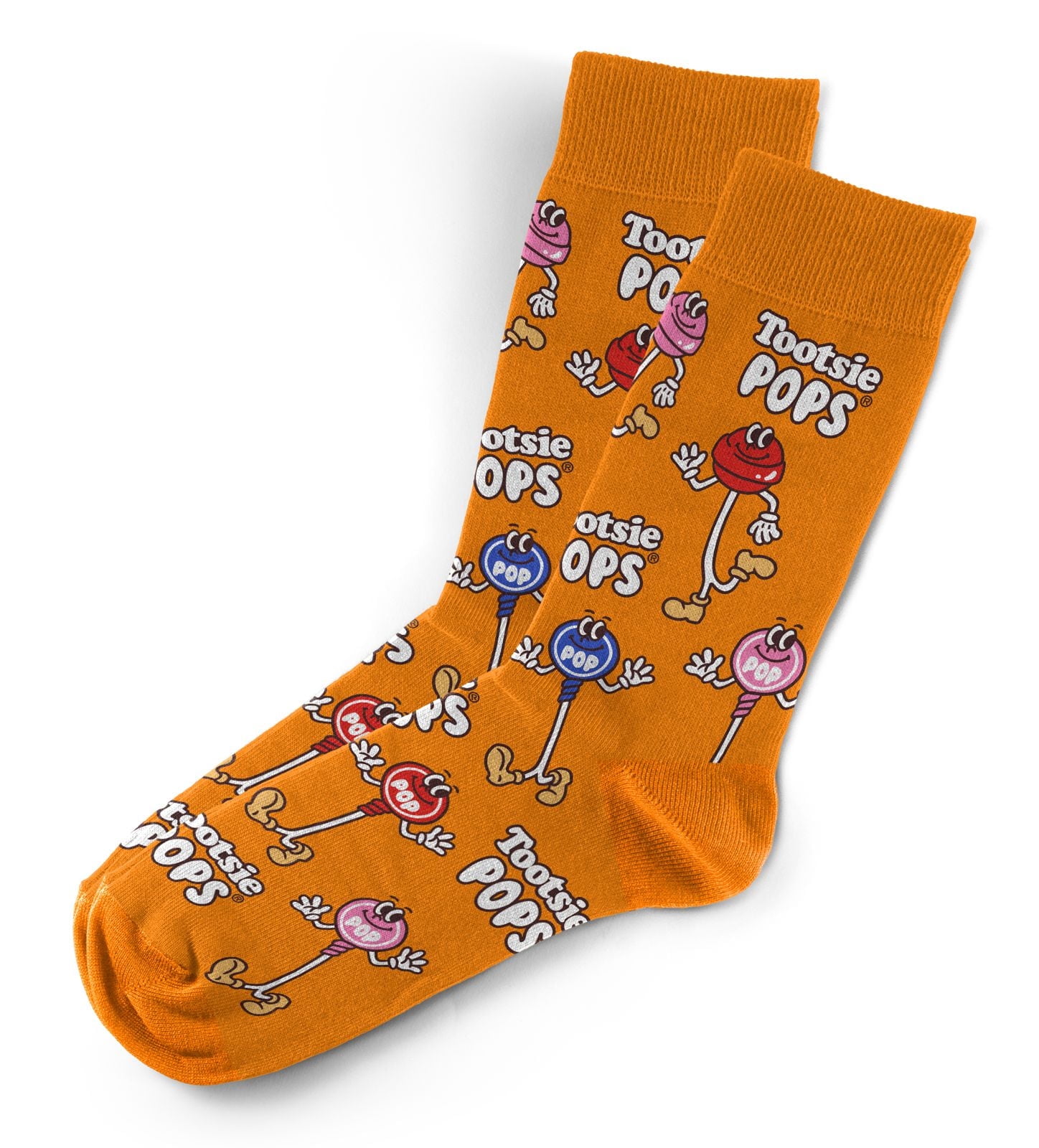 Tootsie Roll Socks - Funny Novelty Unisex Sock Set, Woven Art, Fun ...