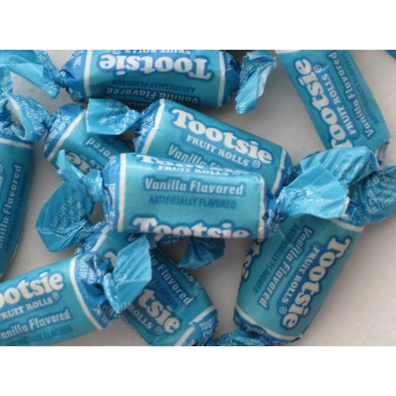 Tootsie Roll Vanilla Chewy Gummy Snack, Half Pound, 8oz Fruit Chews ...