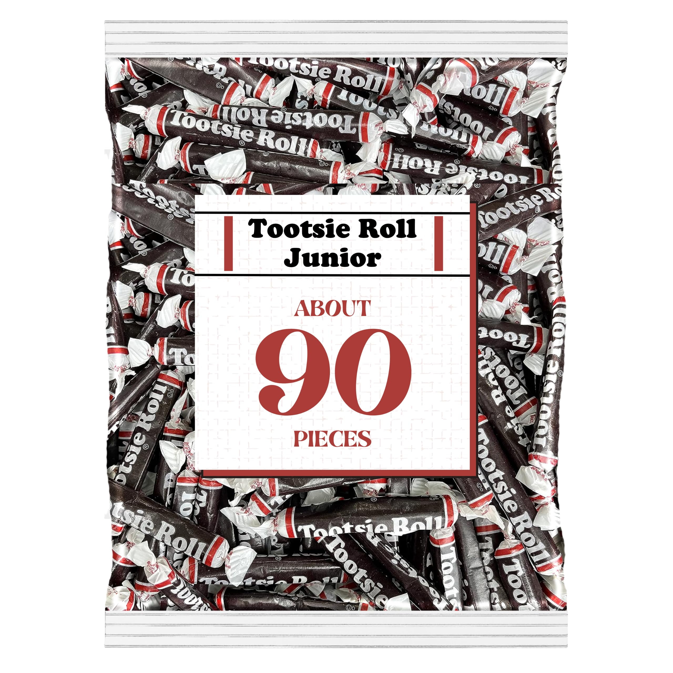 Tootsie Rolls Bulk Tootsie Roll Juniors Individually Wrapped Chewy ...